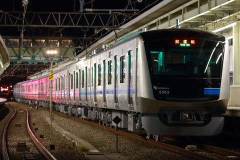 小田急5063F 臨時試運転1 : 今日も気ままに。