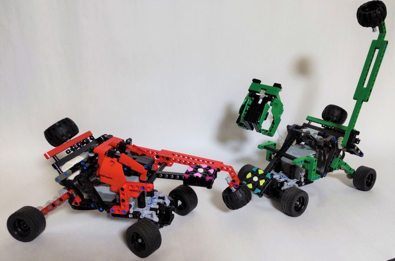 8241 Battle Cars リメイク : 週休8日のレゴ工房
