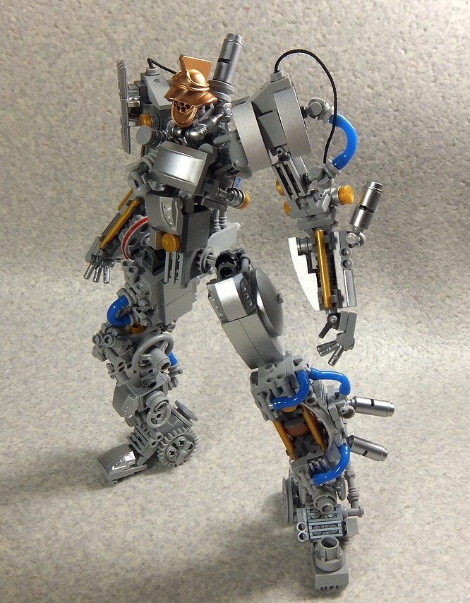 今日のLEGOロボ。ガラクタっぽく。 : レゴ道
