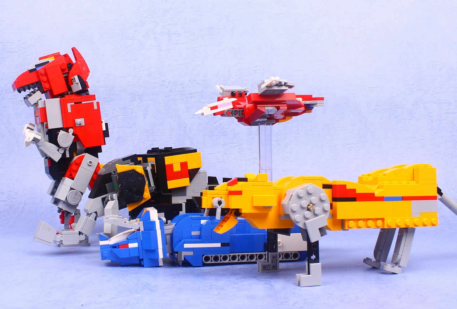 LEGOヴォルトロンを作り変えて大獣神を制作してみました : レゴ道