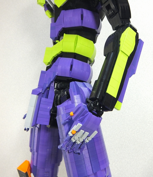 レゴで作る巨大エヴァ初号機、3年の時を経てついに完成！ : レゴ道