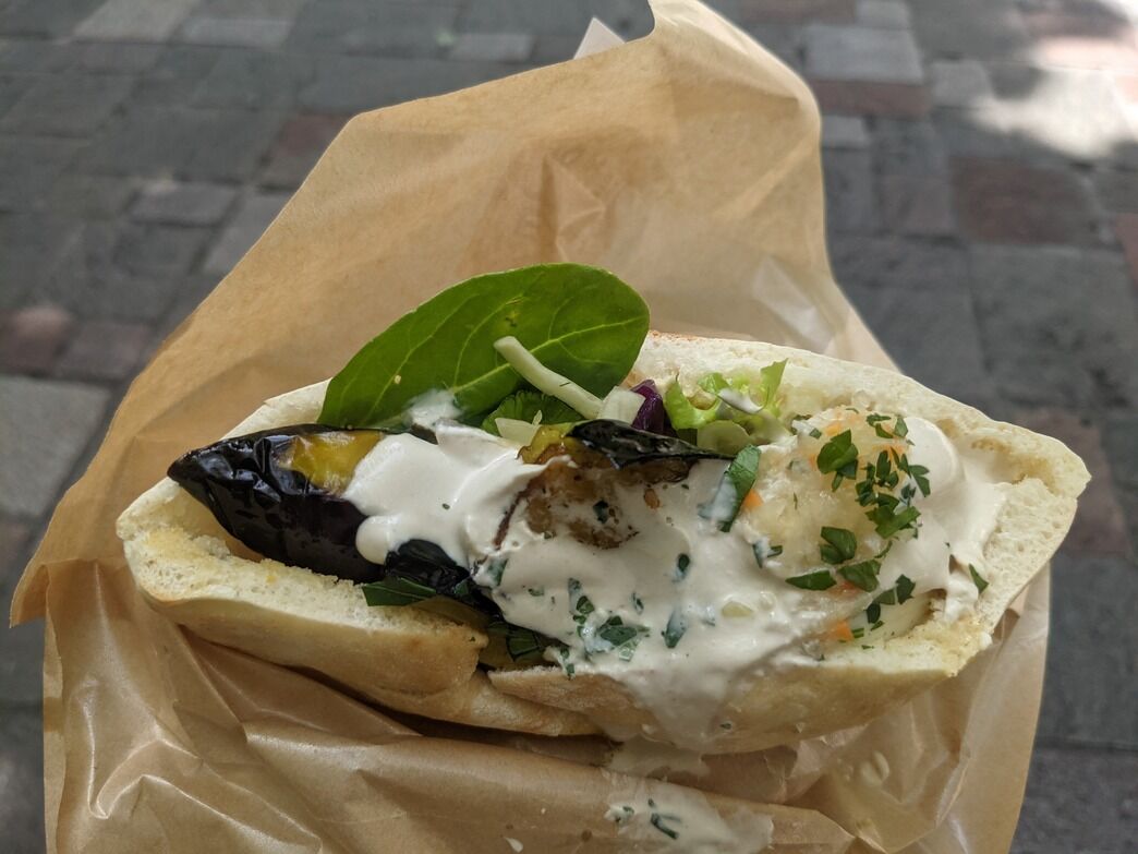 Good 2 Go! : 丸の内：Ta-im（タイーム） のサビフピタをテイクアウト