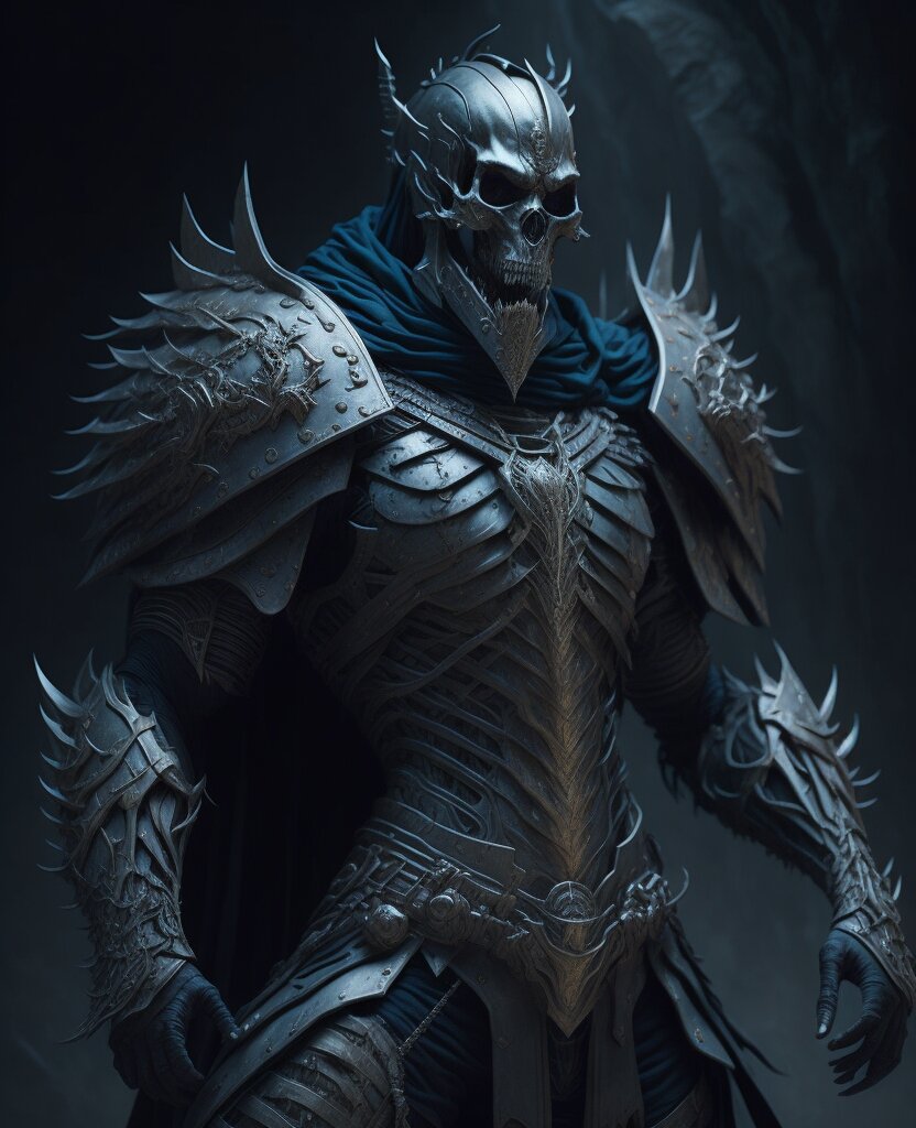 111骸骨戦士(concept art by Aleksi Briclot) : ZKBクエスト