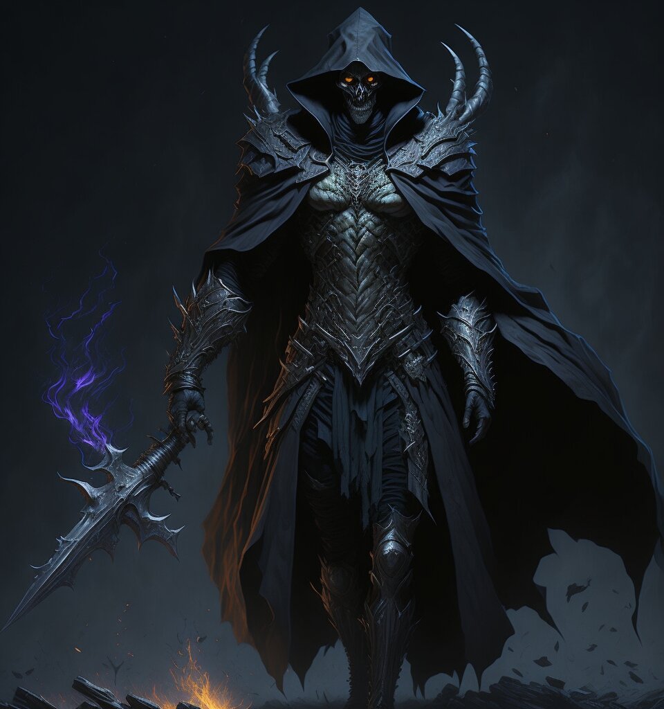 146 ネクロマンサー(concept art by Aleksi Briclot) : ZKBクエスト