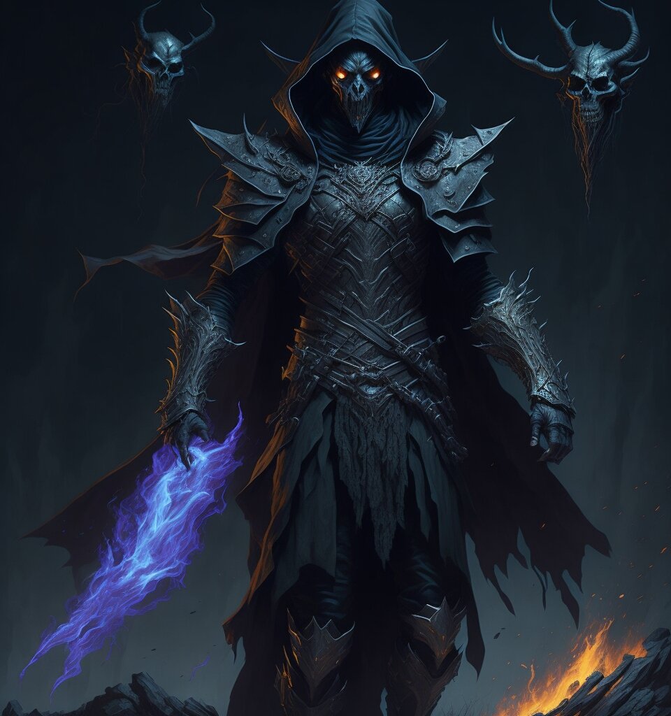 146 ネクロマンサー(concept art by Aleksi Briclot) : ZKBクエスト