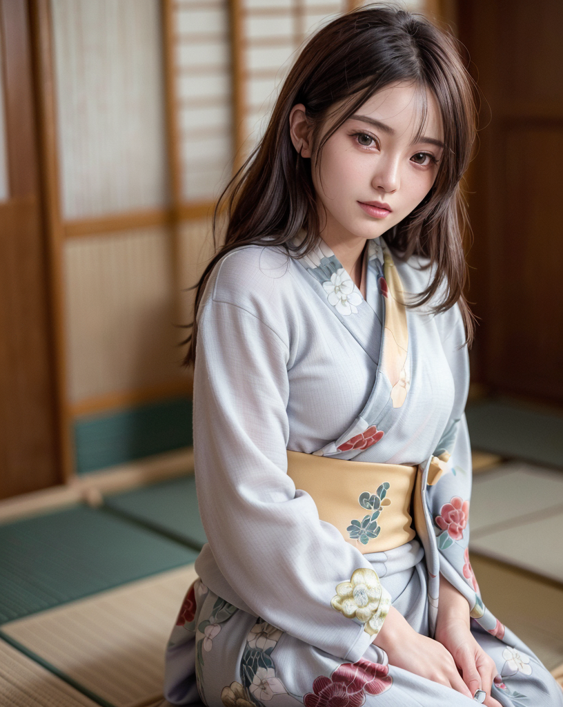 134 リアル系モデル比較（着物画像） : ZKBクエスト