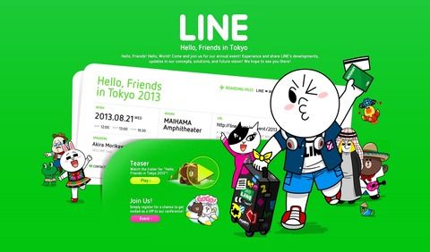 LINE’s annual event, “Hello, Friends in Tokyo 2013”, is back! Watch it ...