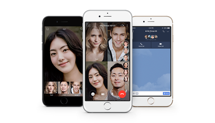 Bring everyone together with new group video calls! : LINE official blog