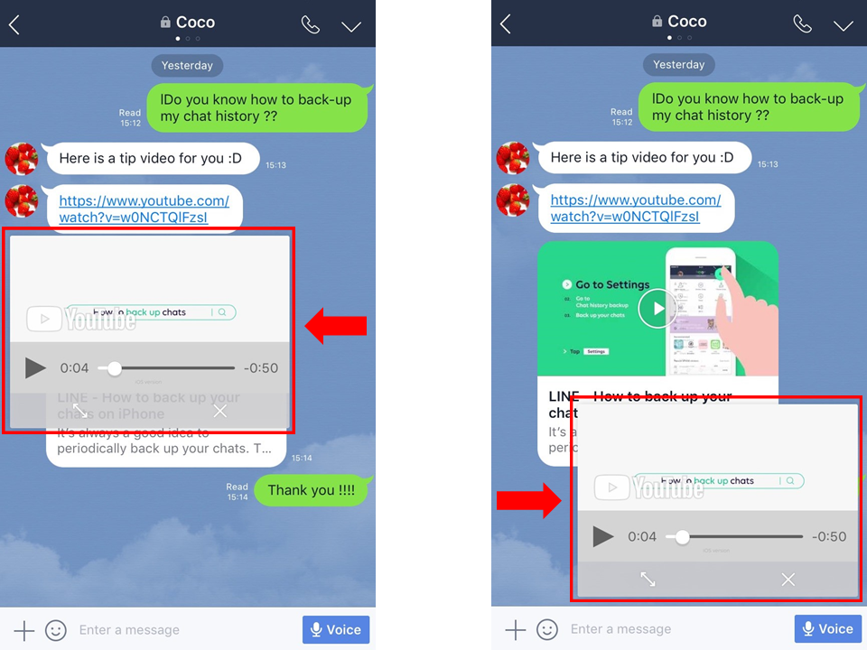 Watch your favorite videos and chat at the same time with LINE's ...