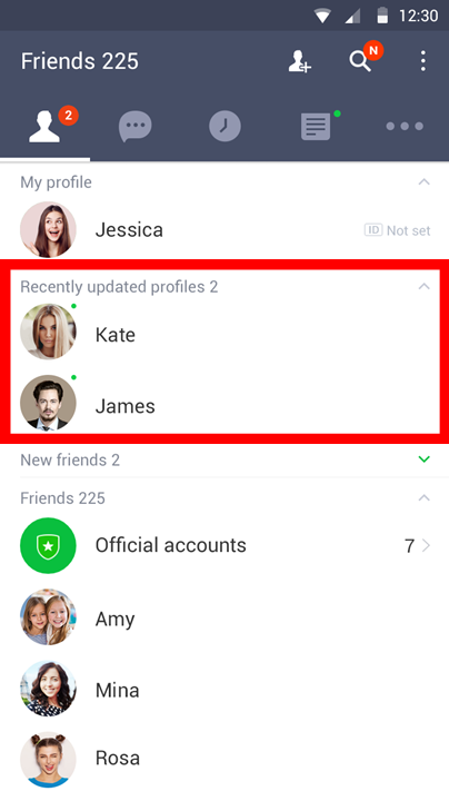 Keeping up with friends made simpler with LINE 7.2.0’s ‘Recently ...