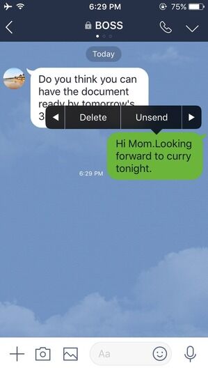 Protect Yourself From Sending LINE Messages Before They re Ready With The New Unsend Feature 