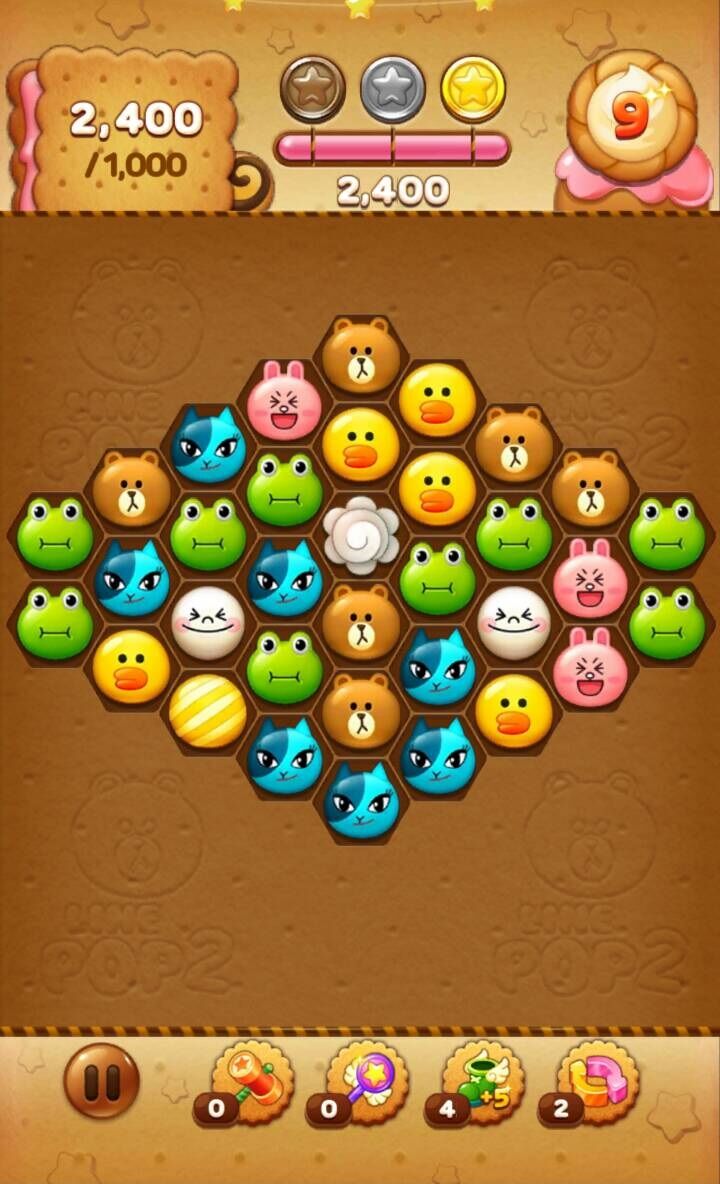 LINE POP 2: Hexagonal Cookie-Crunching Fun in the Sequel to the Hit ...