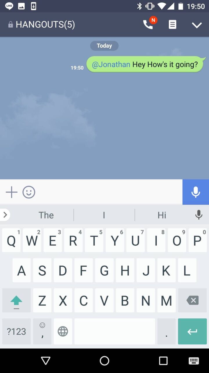 Get your friends' attention using group chat mentions with LINE 7.1.0 ...