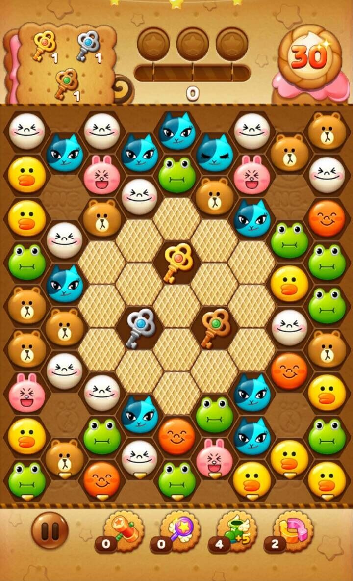 LINE POP 2: Hexagonal Cookie-Crunching Fun in the Sequel to the Hit ...