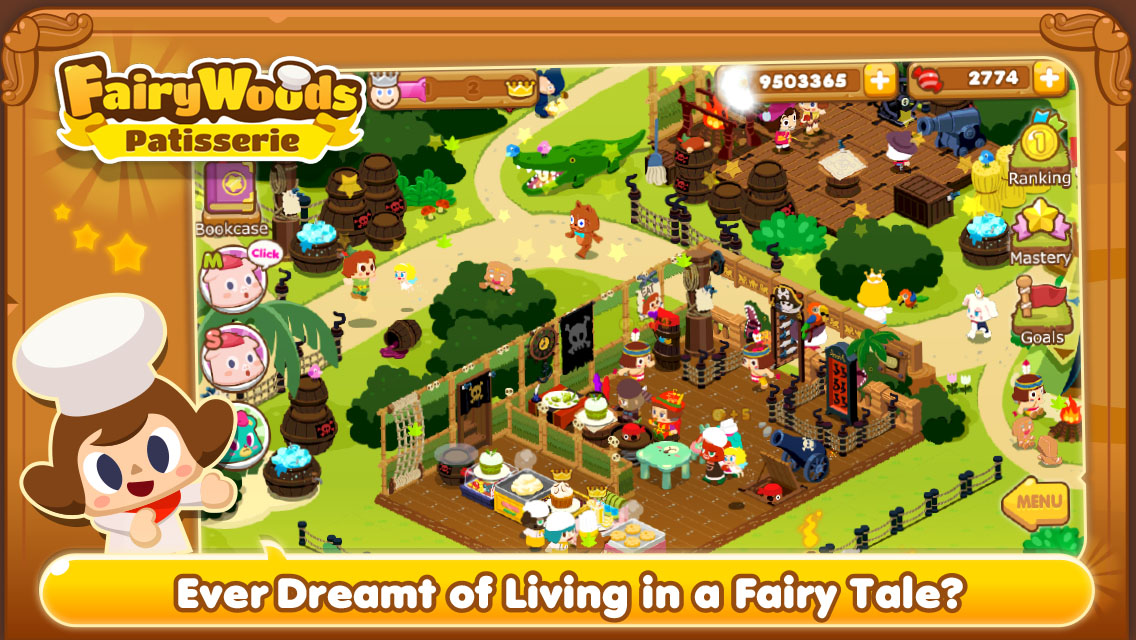 Bake Cakes and Finish Fairy Tales with the New Bakery Simulation, “LINE ...