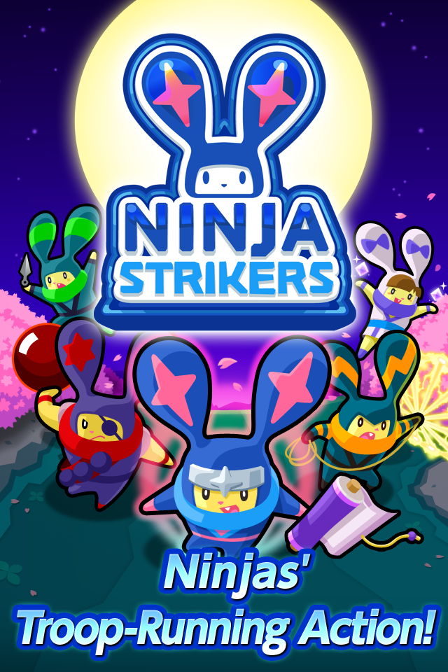 New from LINE GAME: Speed forward with cute mousy ninjas! “LINE Ninja ...