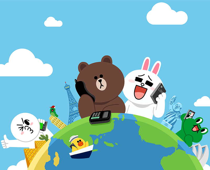Naver Line Friends Sticker