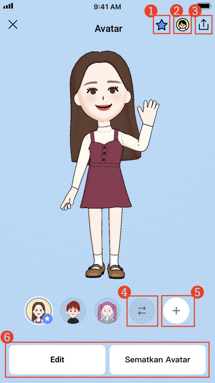 Ekspresikan Diri Kamu dengan Fitur Baru dari LINE, Avatar : LINE ...