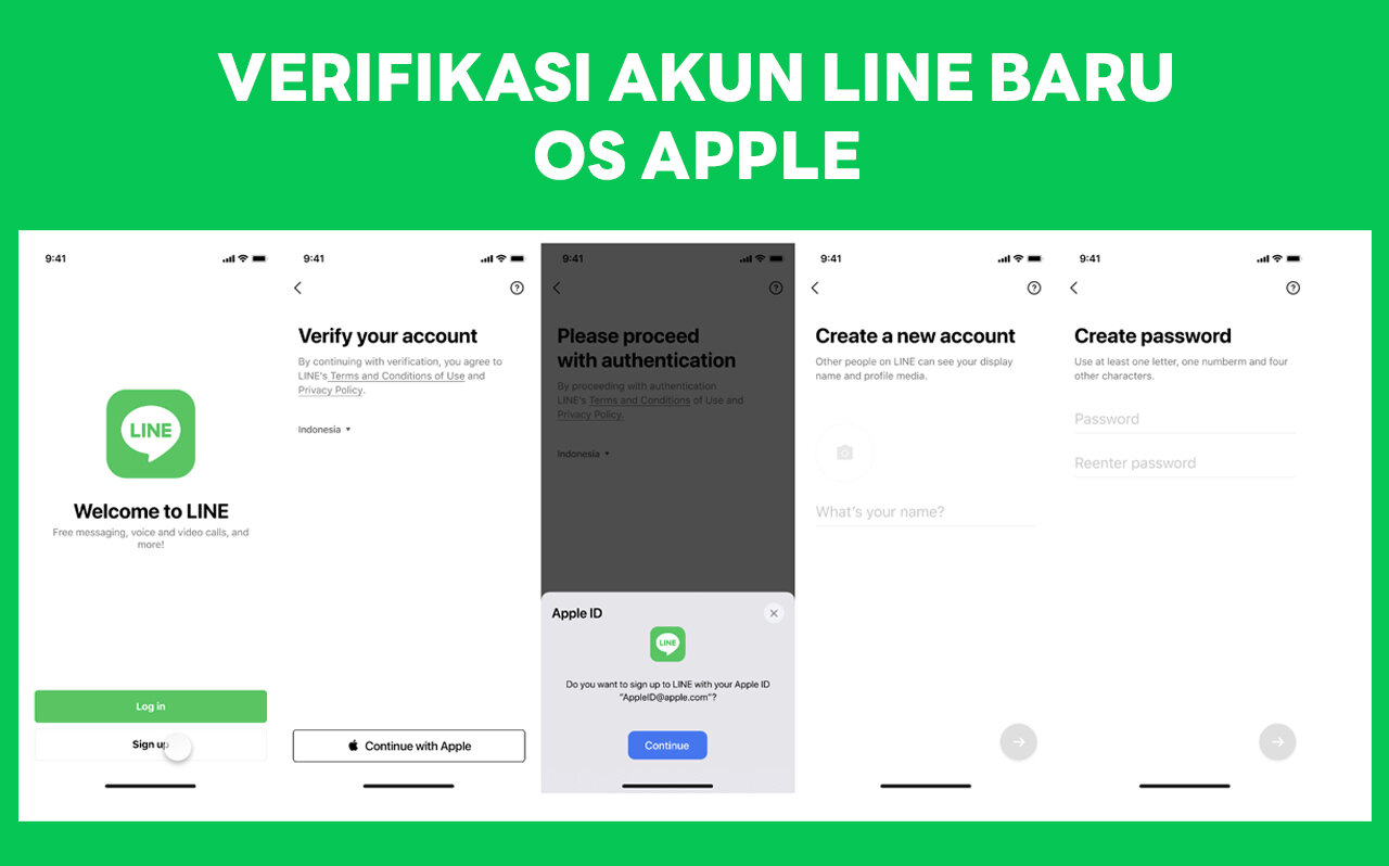 Pemberitahuan Tentang Cara Verifikasi Baru Akun LINE : LINE Indonesia ...