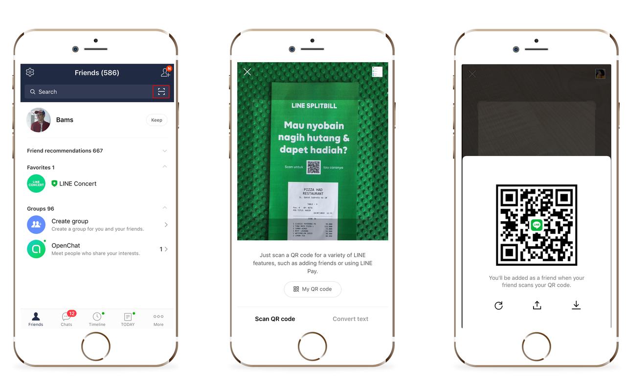 Kode QR Hadir di LINE, Mudahkan Tambah Teman dan Pindai Kode QR Apapun ...