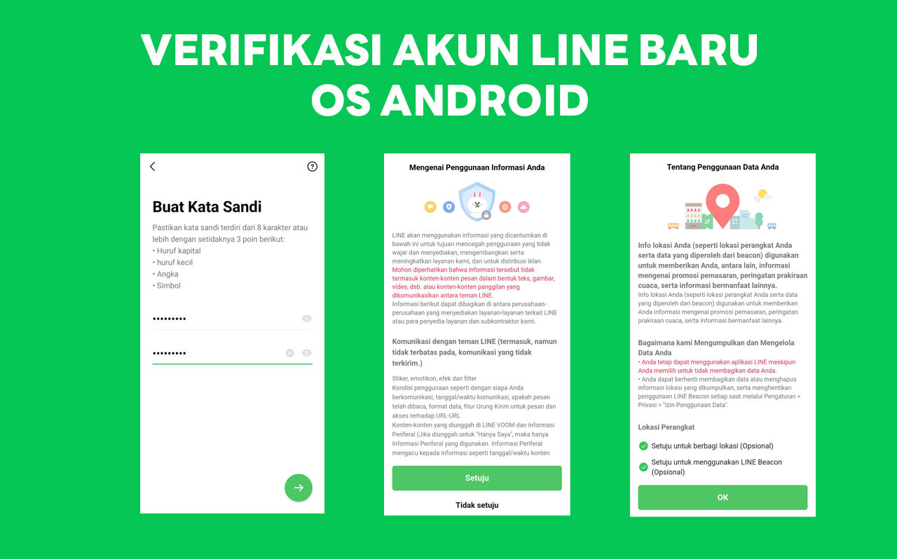 Pemberitahuan Tentang Cara Verifikasi Baru Akun LINE : LINE Indonesia ...