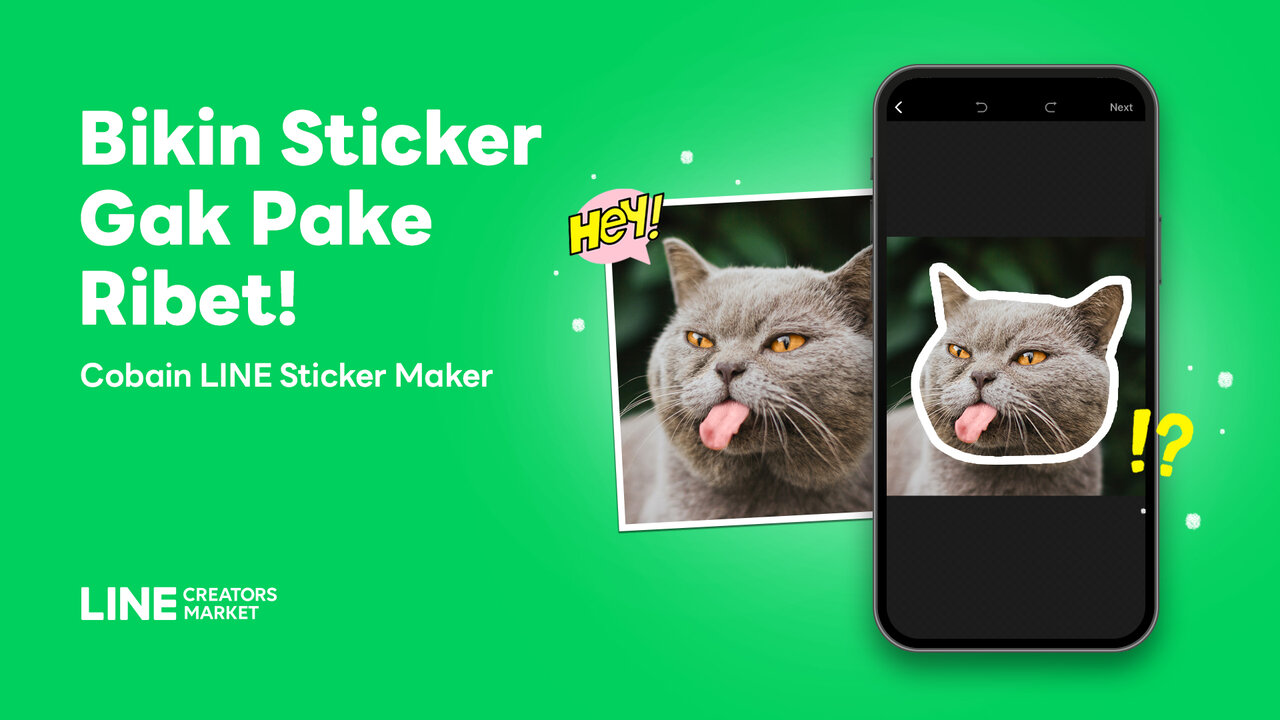 Bikin Stiker LINE Sendiri Gak Pernah Semudah Ini! Kenalan dengan LINE Sticker Maker : LINE ...