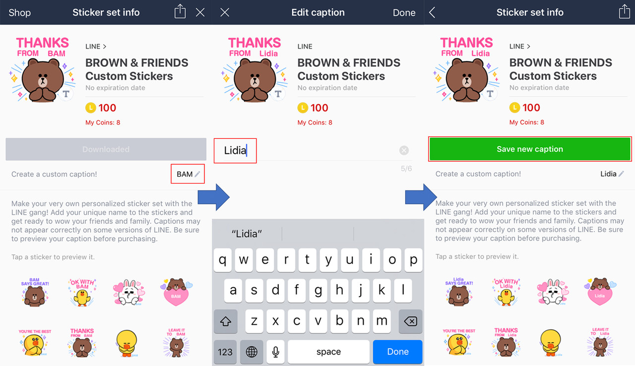 Pengguna LINE Kini Bisa Menambahkan Nama Mereka ke LINE Stickers Khusus ...