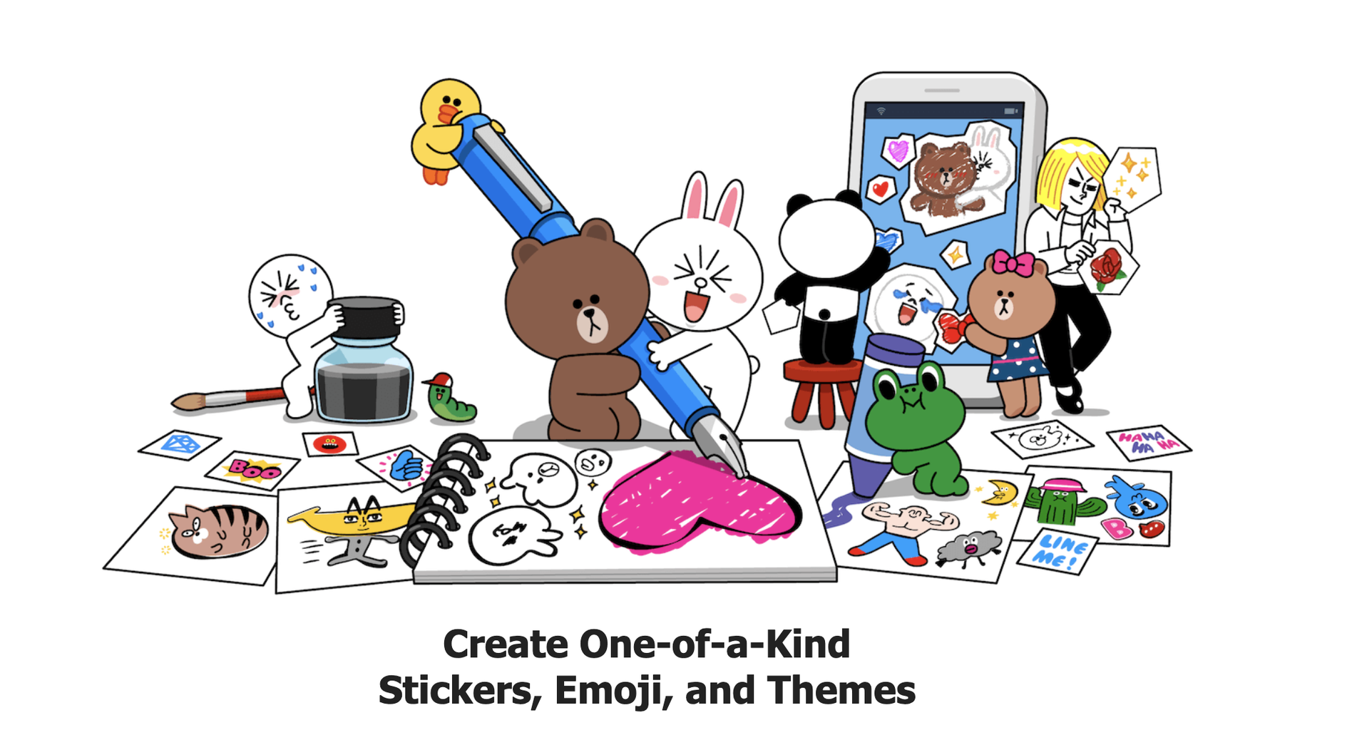 LINE Stickers Berpartisipasi dalam Pelatihan IP Kreatif pada Ajang ...