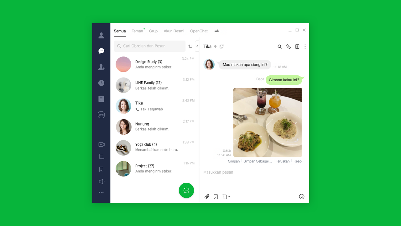 Fitur Baru di LINE 10.21.0, Mulai dari Desain Baru LINE, VoiP, Chat ...