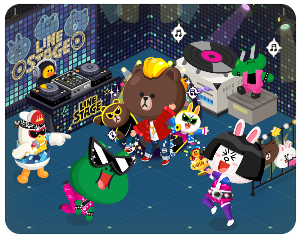 LINE STAGE 原汁原味搬進 LINE PLAY 房間囉！ : LINE台灣 官方BLOG