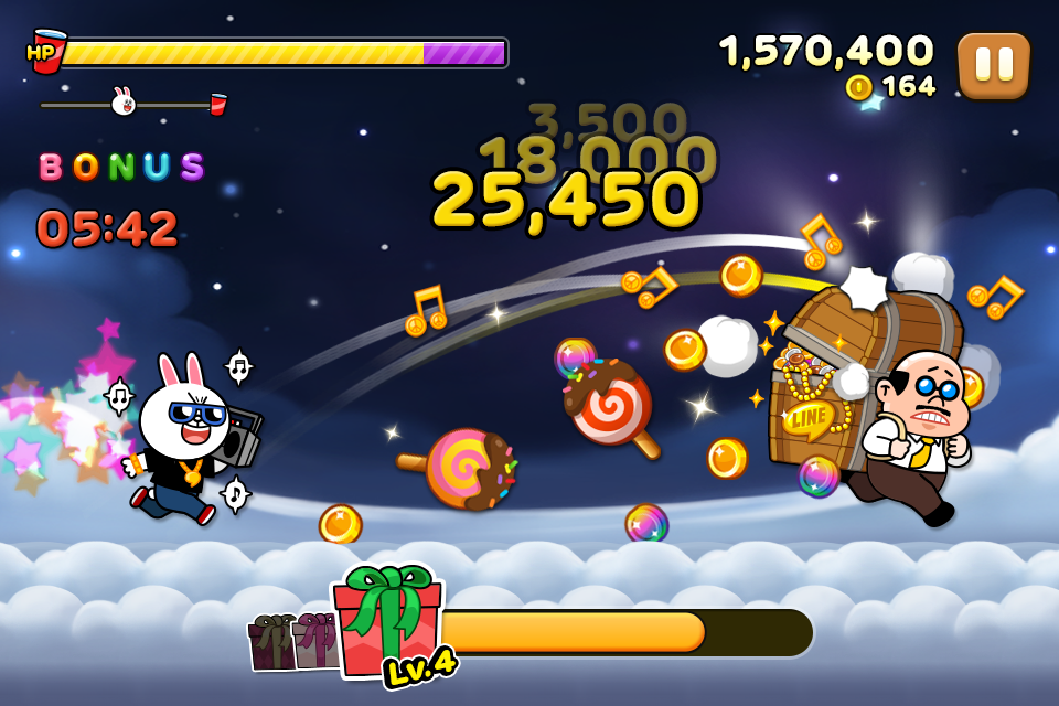 LINEキャラクターが部長を追って駆け回る！ランニングアクションゲーム「LINE Party Run」登場！ : LINE GAME公式ブログ