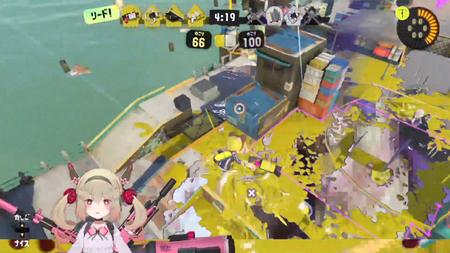 Popular VTuber plays with the genius idea of "AV Splatoon," ready for a ...