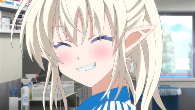 勇しぶ。（Yusibu.） 第4話「魔王の娘さんがコンビニで働くようです。」 : LJAnime