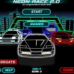 Neon Race 2 : フラッシュゲーム無料