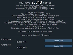 Matter Dimensions : フラシュゲーム置き場