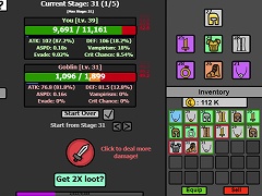 Simple Loot Idle : フラシュゲーム置き場