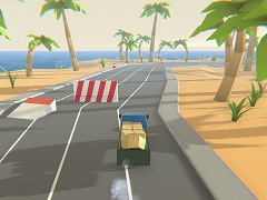 Cargo Truck Racer : フラシュゲーム置き場
