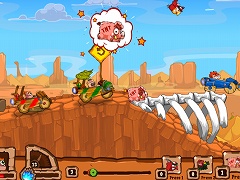 Stone Age Racing : フラシュゲーム置き場