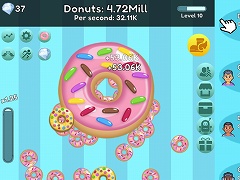 Donut Clicker : フラシュゲーム置き場