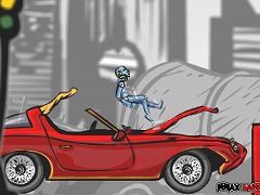 クラッシュダミー吹っ飛ばしゲー Crash Test Launcher：フラシュ 無料ゲーム