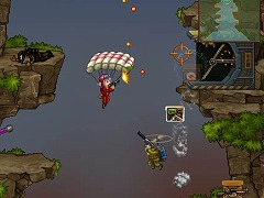 パラシュート降下ガンシューティング Canyon Shooter：フラシュ 無料ゲーム