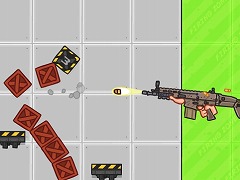 様々な銃で射撃ゲーム The Gun Game Redux：フラシュ 無料ゲーム