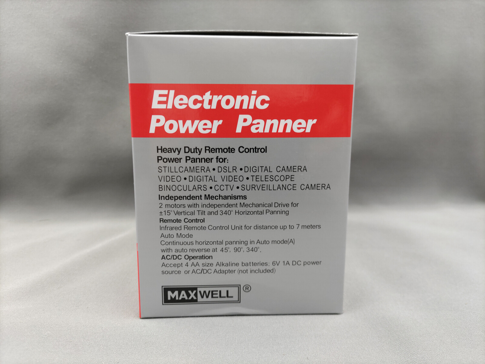 趣味の「写真、DIY、オーディオ」日記 : プロ機材ドットコム 「 MPR MPR - 202 無線リモコン搭載の電動雲台 」 を購入