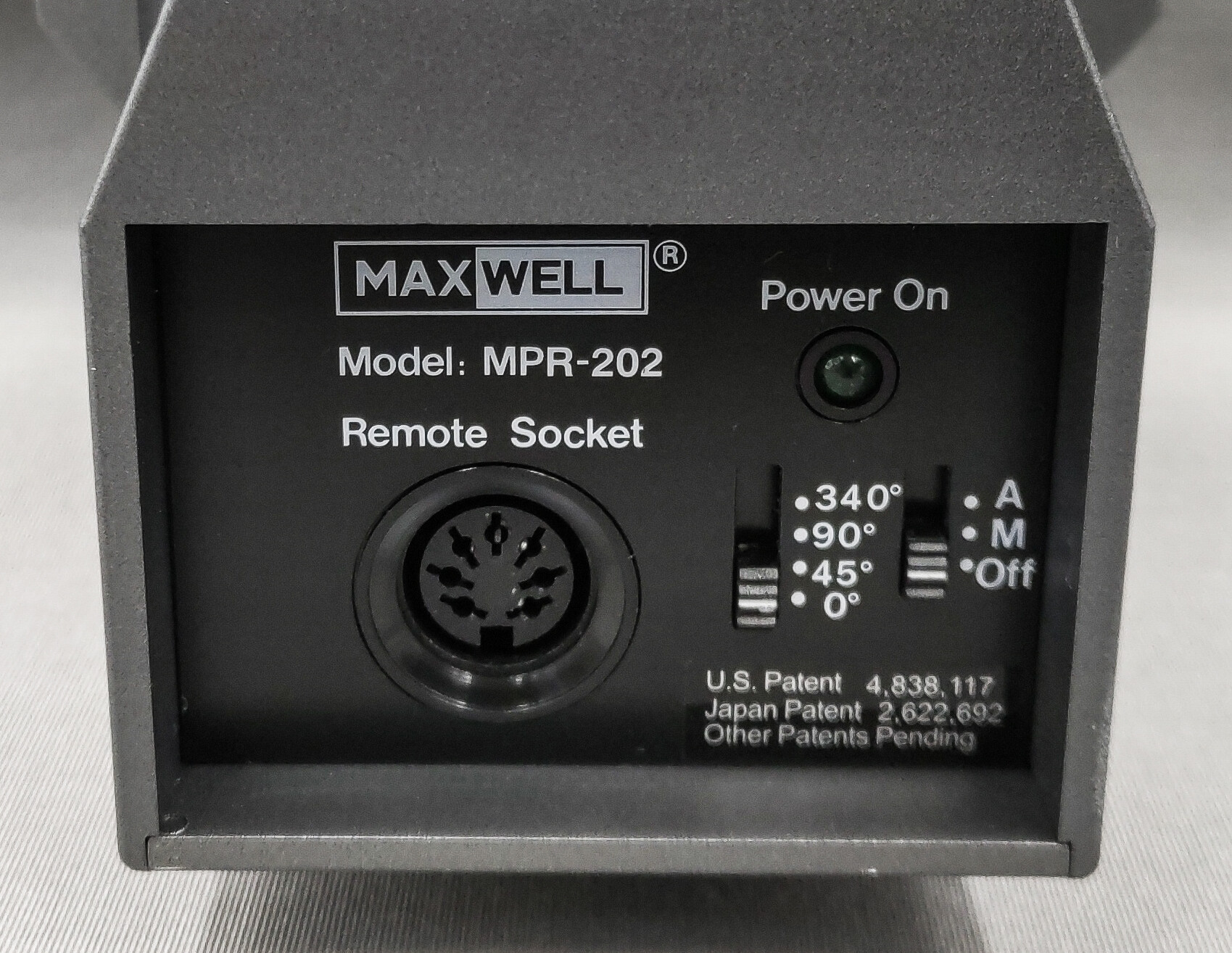 趣味の「写真、DIY、オーディオ」日記 : プロ機材ドットコム 「 MPR MPR - 202 無線リモコン搭載の電動雲台 」 を購入