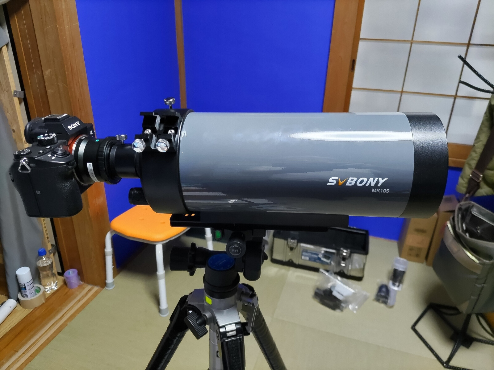 趣味の「写真、DIY、オーディオ」日記 : 「 SVBONY MK105 天体望遠鏡 」 の焦点距離は、仕様では 1,365mm ですが実測は ...