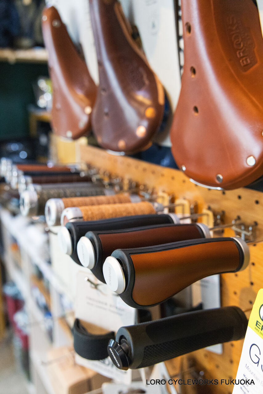 BROOKSR レザーグリップのご紹介。 : LORO CYCLEWORKS 福岡 スタッフBlog