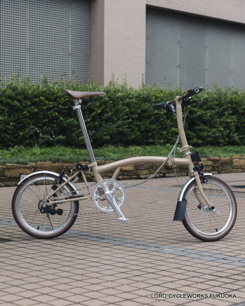 BROMPTON カスタム！ Barbour Edition : LORO CYCLEWORKS 福岡 スタッフBlog