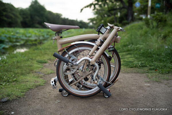 BROMPTON Barbour Editionカスタム車体のご紹介！ : LORO CYCLEWORKS 福岡 スタッフBlog