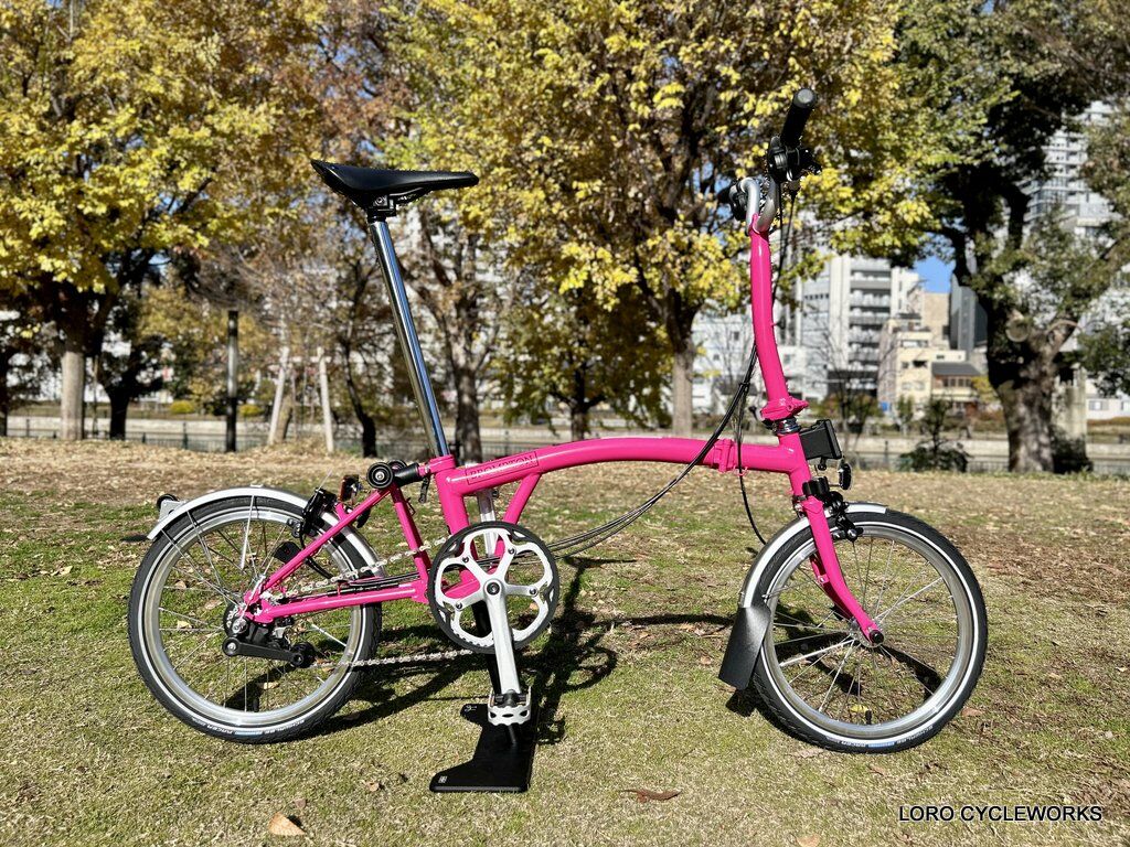 Brompton Archive Edition 2.0(ホットピンク)入荷!!! : LORO Brompton Archive Edition 2.0(ホットピンク)入荷!!! : LORO