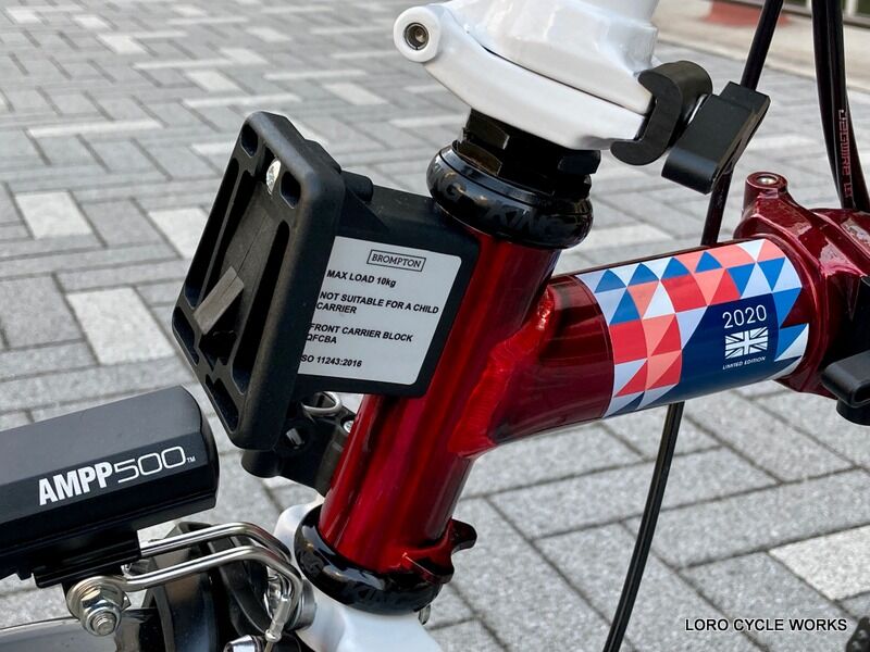 BROMPTON TeamGB カスタムのご紹介 : LORO CYCLE WORKS BROMPTON TeamGB カスタムのご紹介 : LORO CYCLE WORKS